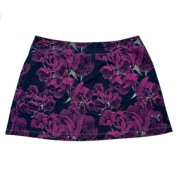 Puma | Skirts | Puma Pixelated Rose Tennis Skirt | Poshmark